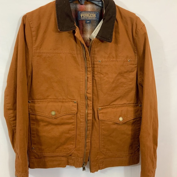 Pendleton | Jackets & Coats | New Pendleton Virgina City Canvas Trucker ...